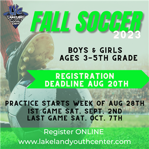 Lakeland Youth Center: 2023 Fall Soccer